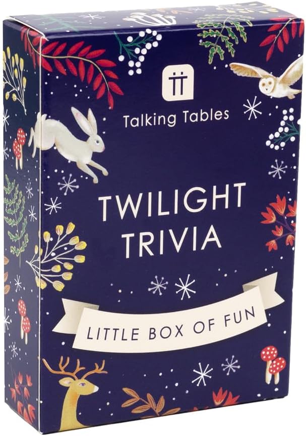 Talking Tables Fun Seasonal Themed Trivia Questions, Family Xmas Quiz ...