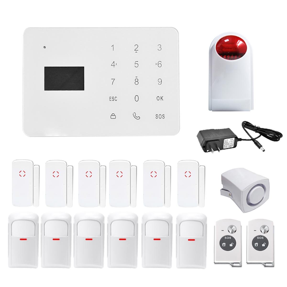 Buy Infrared Wireless Desktop Landline Telephone Security Burglar Anti ...