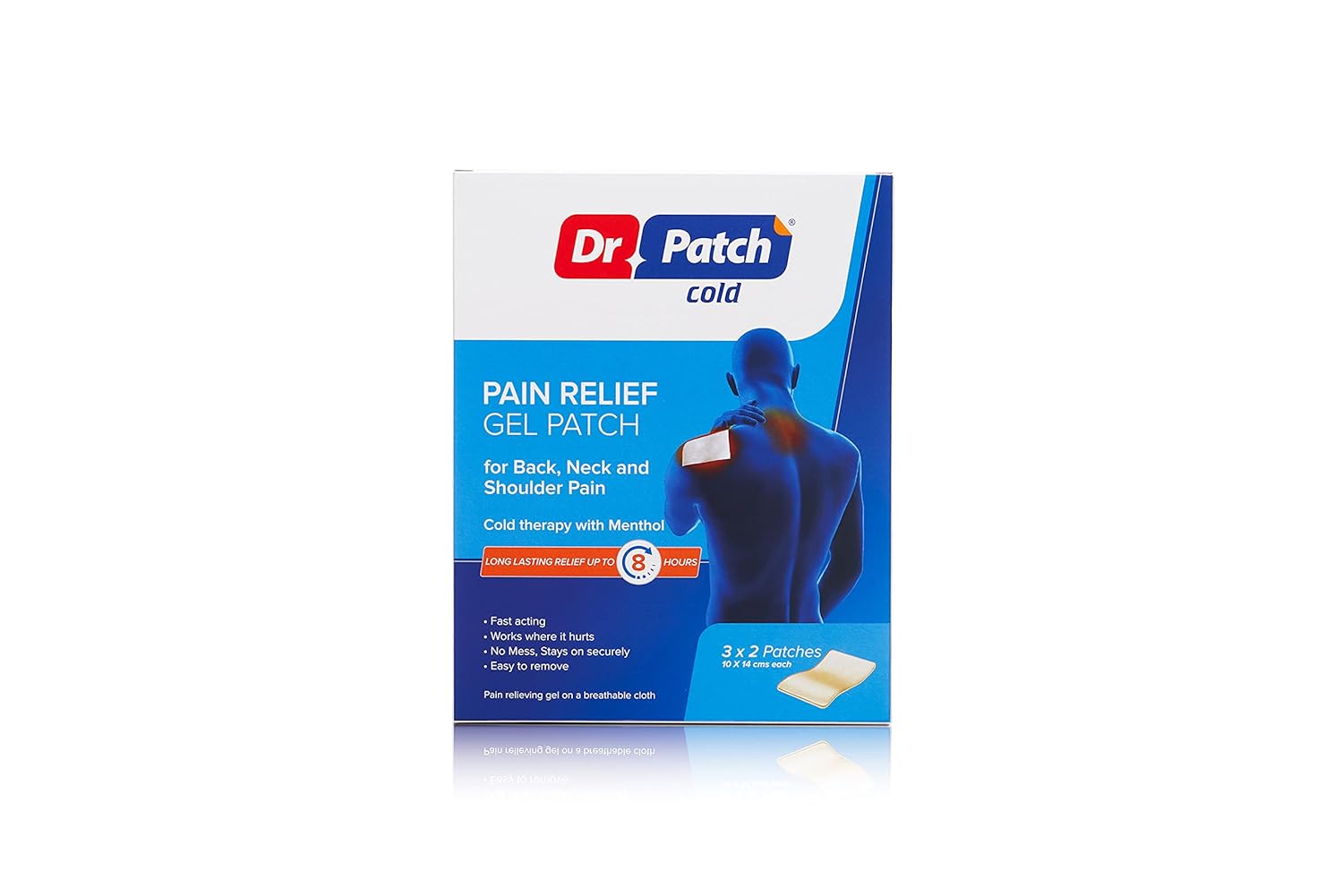Dr. Patch Cold Pain Relief Gel Patch For Back, Neck & Shoulder Pain ...