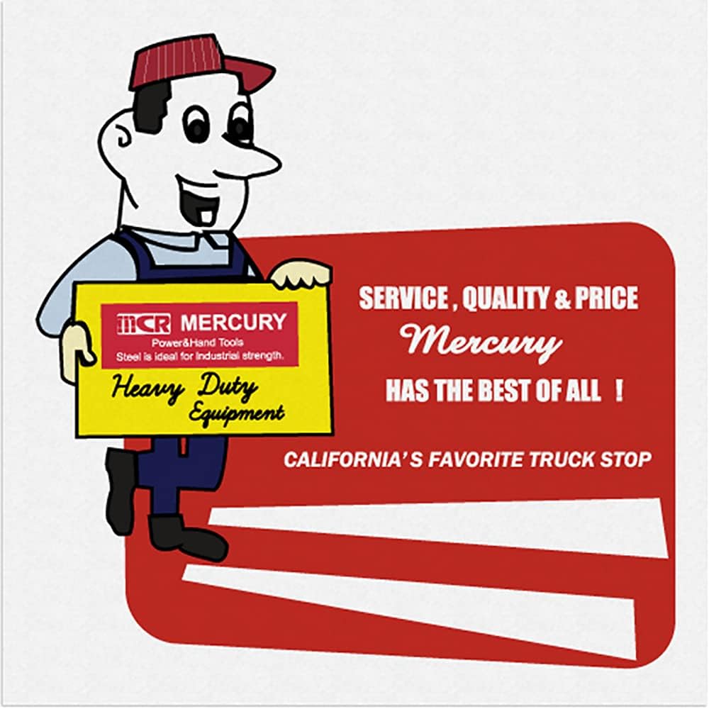 Amazon.com: Keystone Mercury Sticker Worker Mr.T Size: Approx. W 2.8 x ...