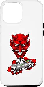 Amazon.com: iPhone 12 Pro Max Devil Gamer Devils Team Mascot Holding ...