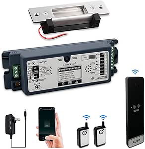 Amazon.com : Olideauto Hand Free Access Control Kit,Wireless Slim ...