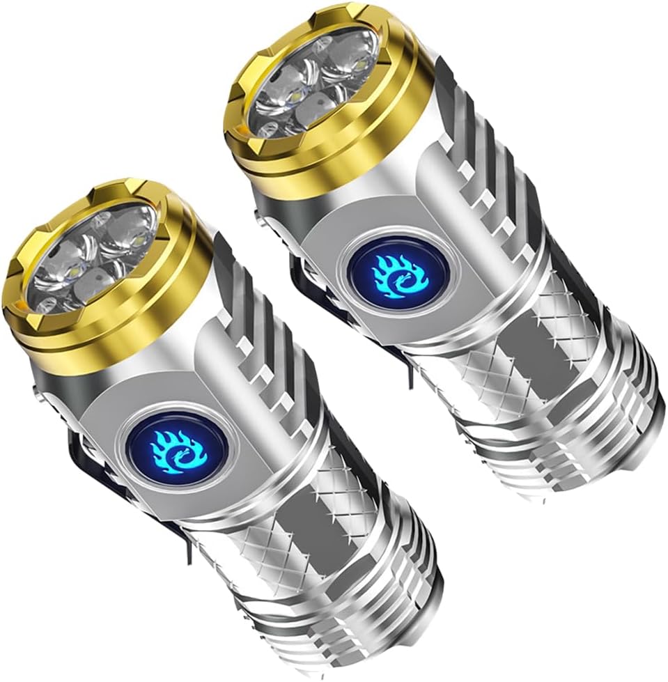 German Three-Eyed Monster Mini Flash Super Power Flashlight,Satismoon ...