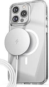 Amazon.com: ENCASED 2-in-1 Mag Case with Wireless Phone Charger - iPhone 15 Pro (Compatible with ...