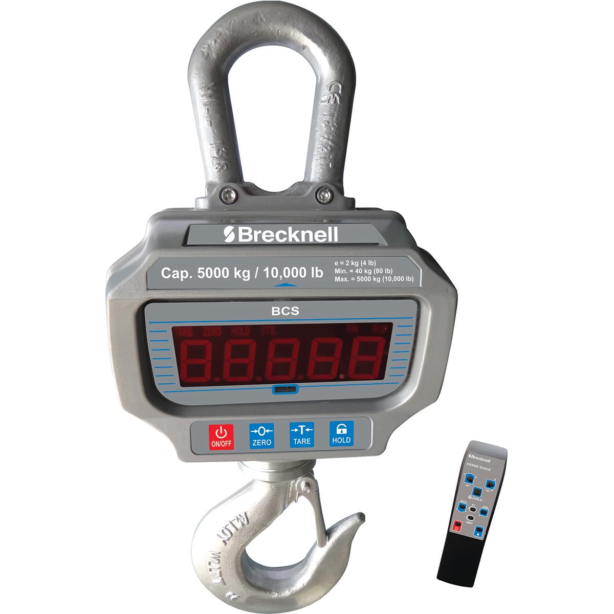 Snapklik.com : BCS Electronic Crane Scale, 10,000 Lb Capacity, LED ...