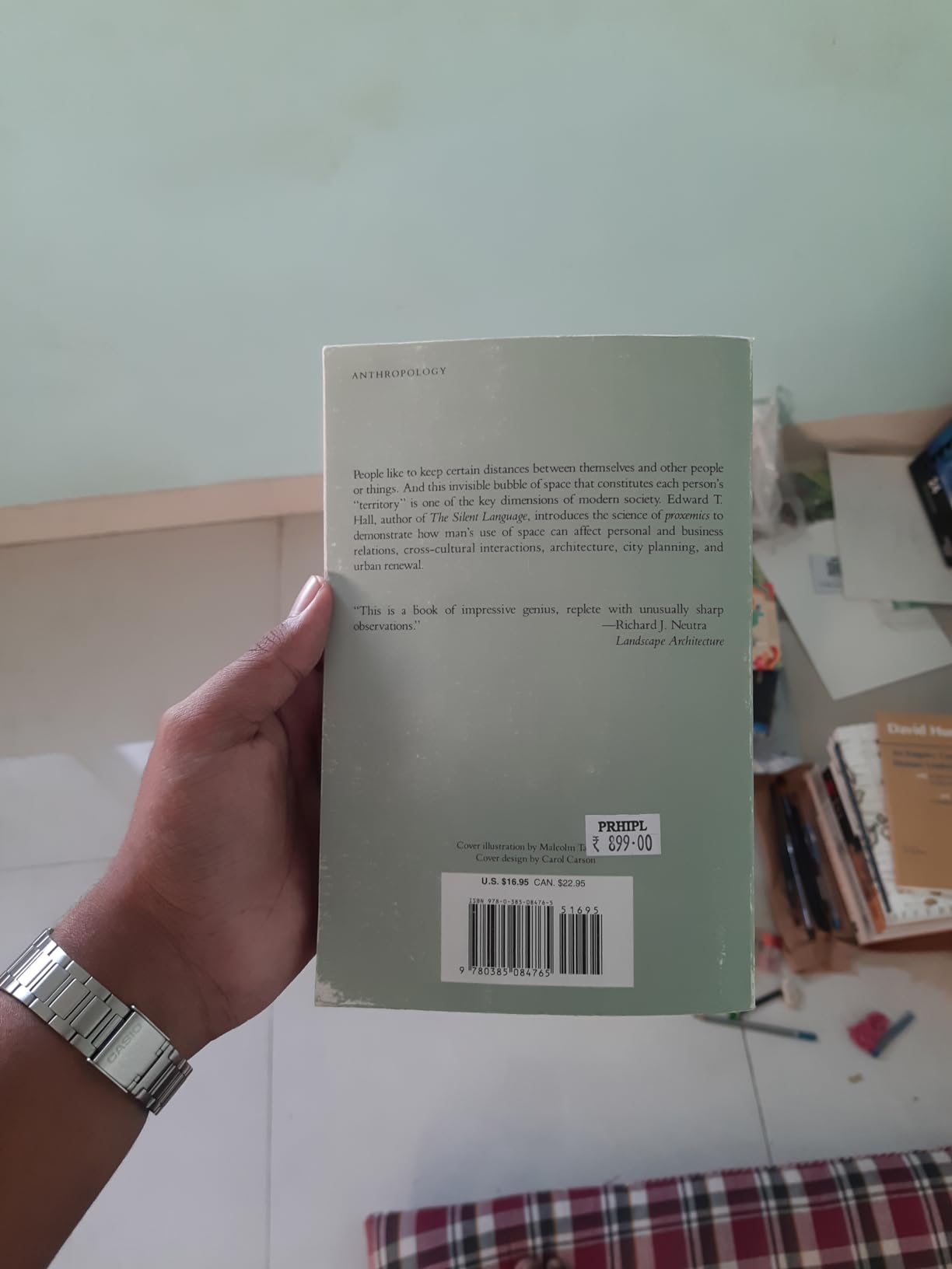 Buy The Hidden Dimension (Anchor Books a Doubleday Anchor Book) Book ...