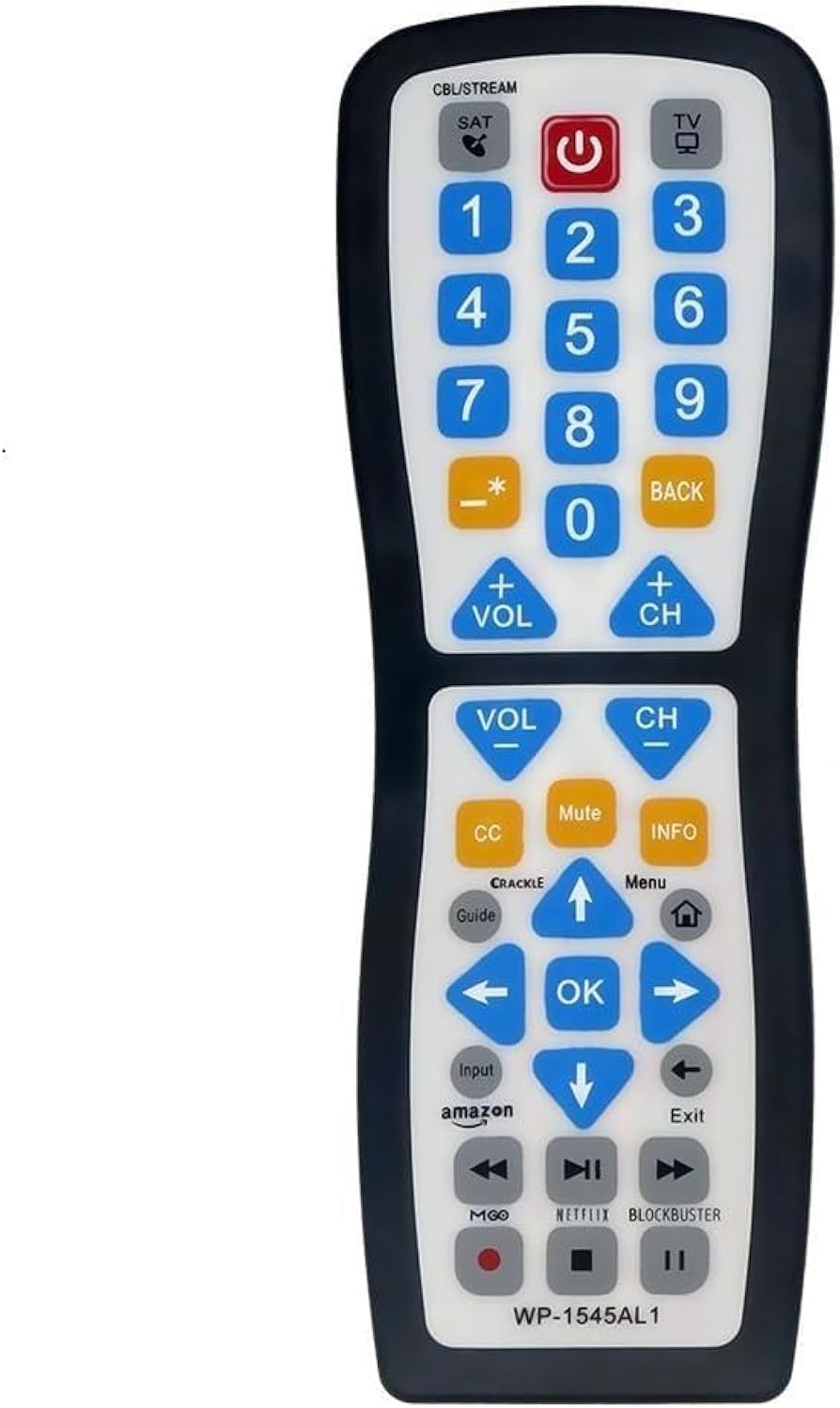 Amazon.com: Universal TV Remote Control, Waterproof, Supports Smart TVs ...