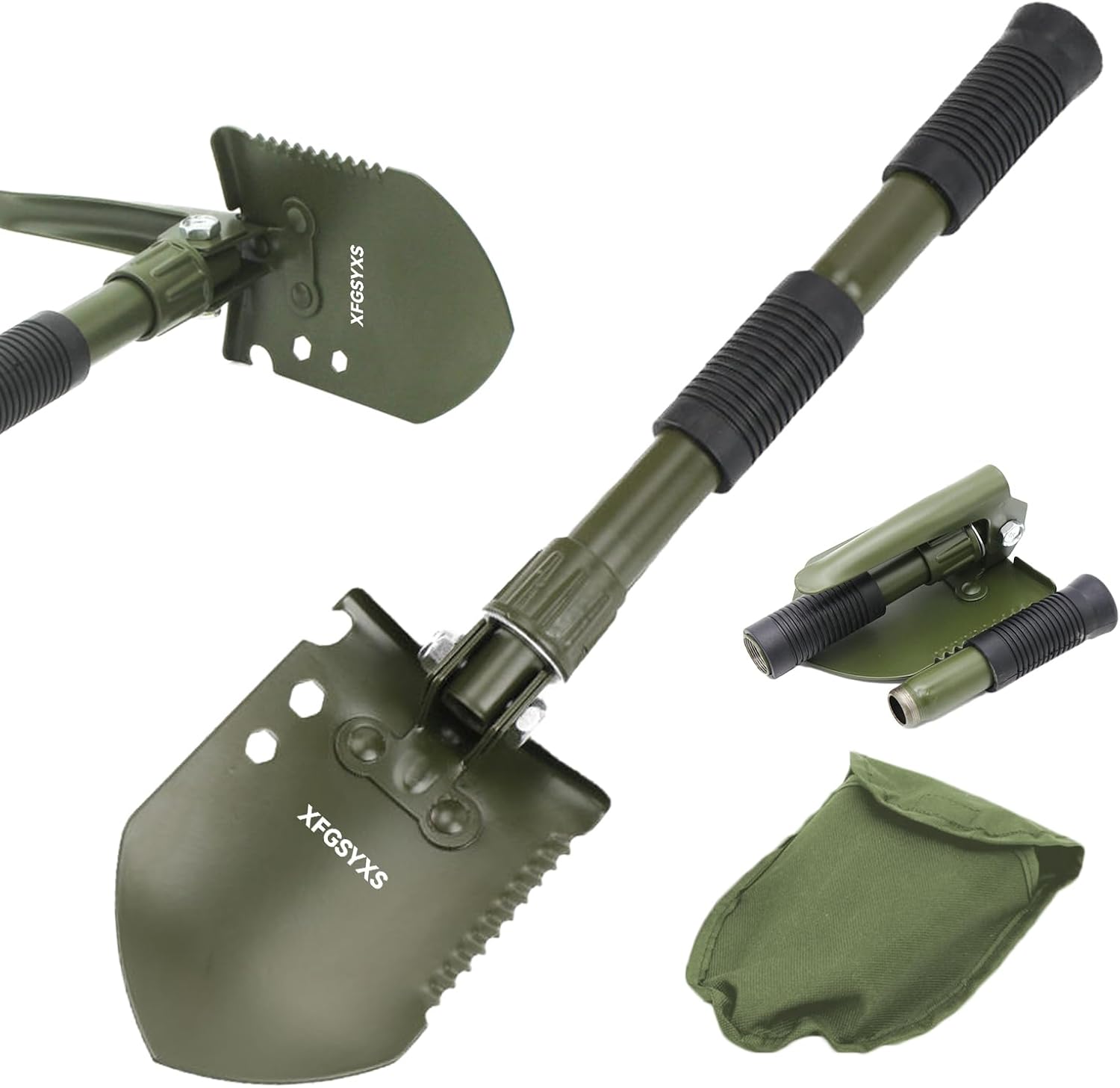 Amazon.com : Mini Folding Camping Shovel, Lightweight Portable Small ...