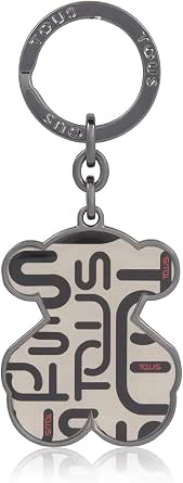 TOUS Logogram Black & White Bear Keyring at Amazon Women’s Clothing store