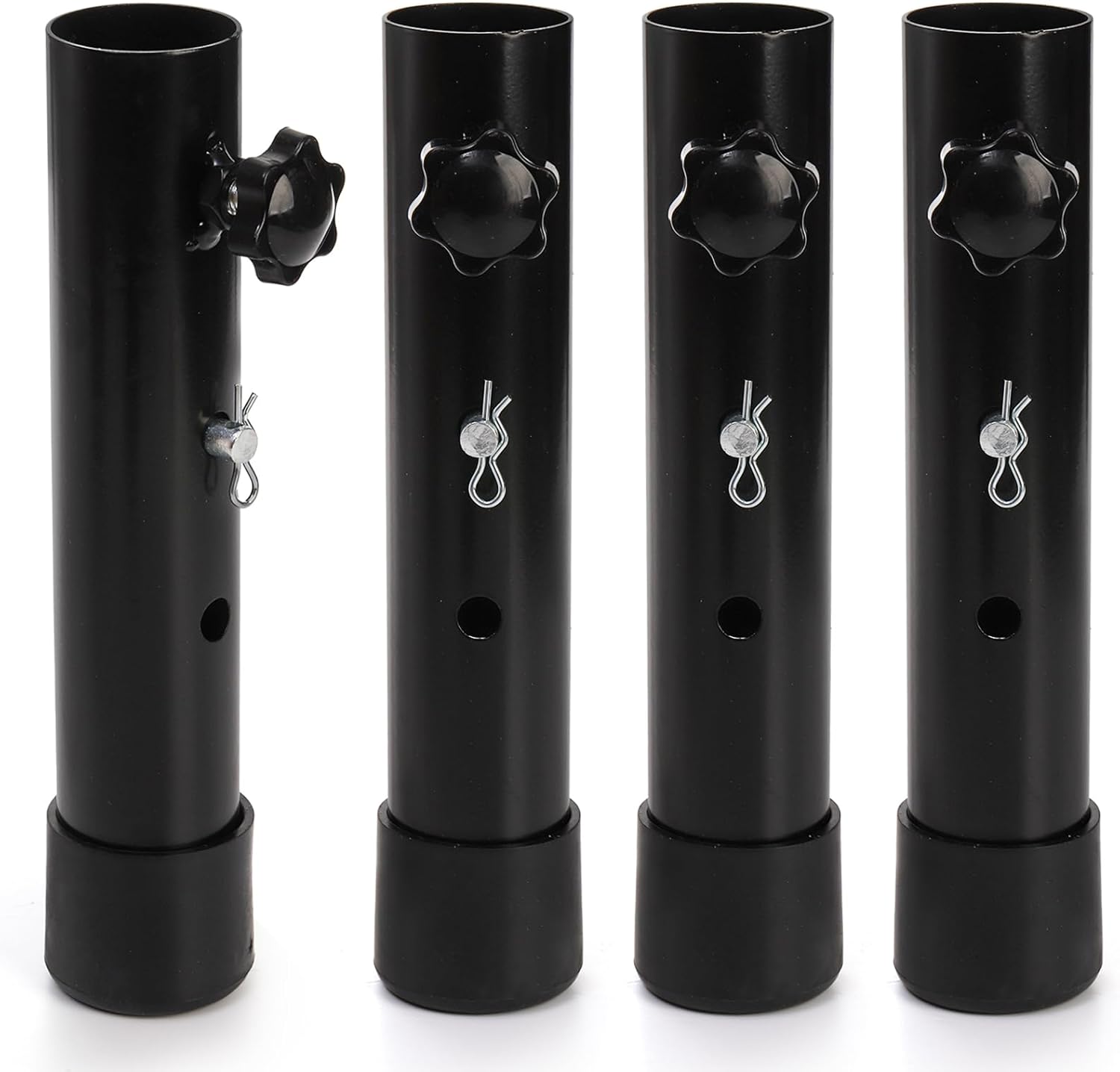 Amazon.com: WUWEOT 4 Pack Table Leg Extenders, Adjustable Folding Table ...