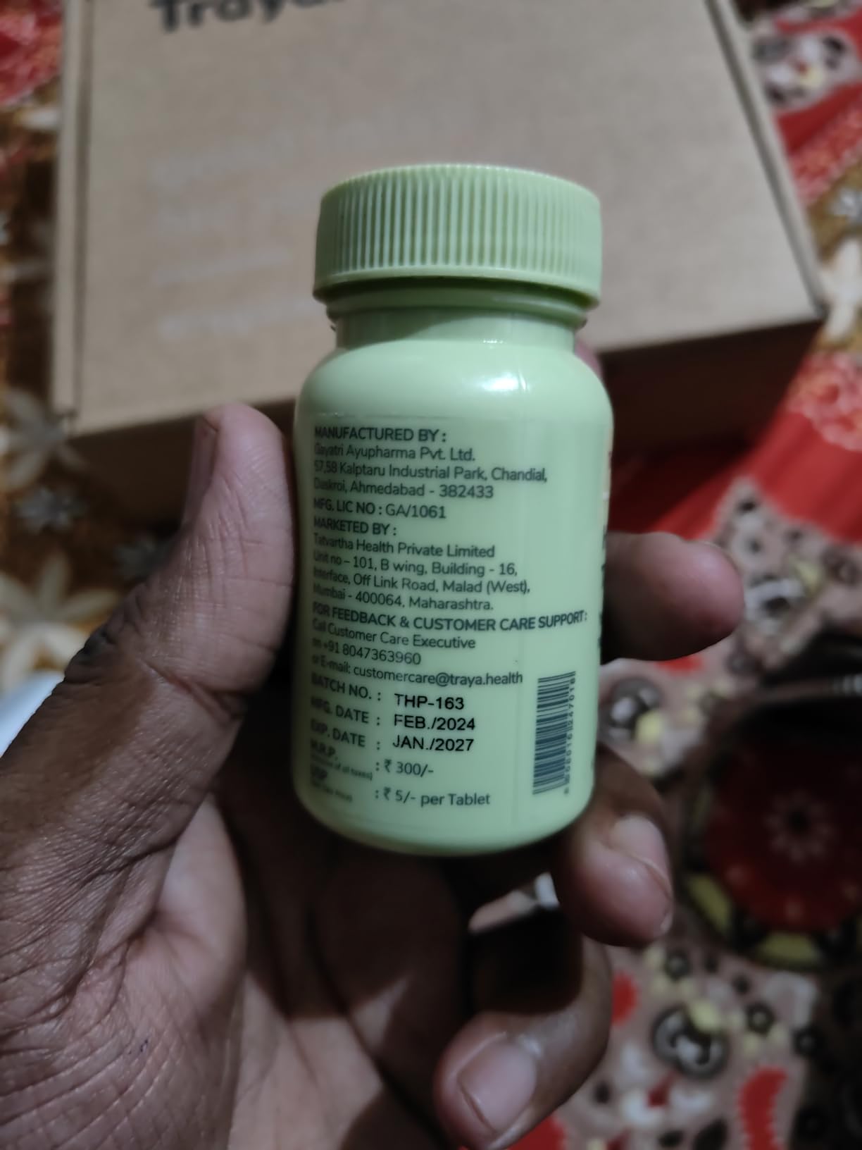 Traya Gutt Health Tablets, Medicine for Constipation, Bloating & Gas ...
