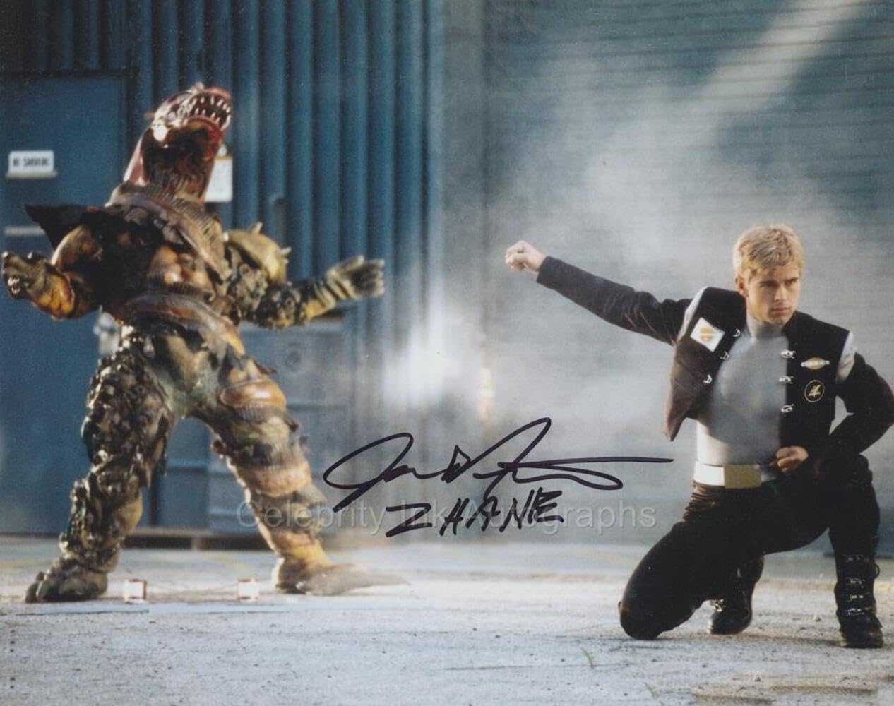 Amazon.com: JUSTIN NIMMO as Zhane/The Silver Space Ranger - Power ...