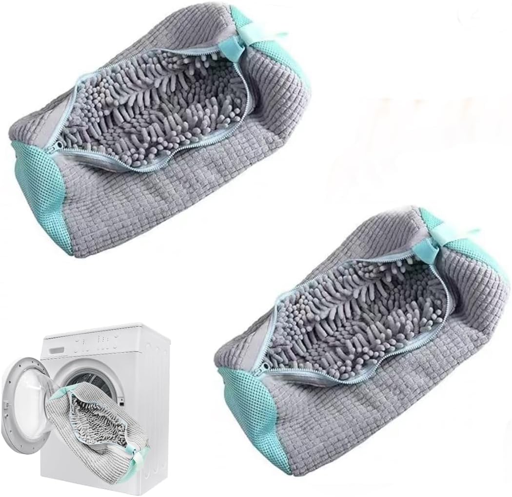 Amazon.com: Sneaker Shoe Washing Machine Bag: Shoe Cleaning Bag for ...