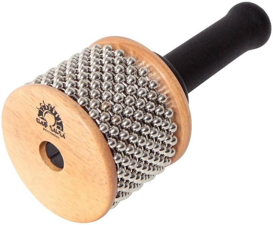TIGER CAB14-NT Large Wooden Cabasa/Afuche - Steel Beads - Shaker ...