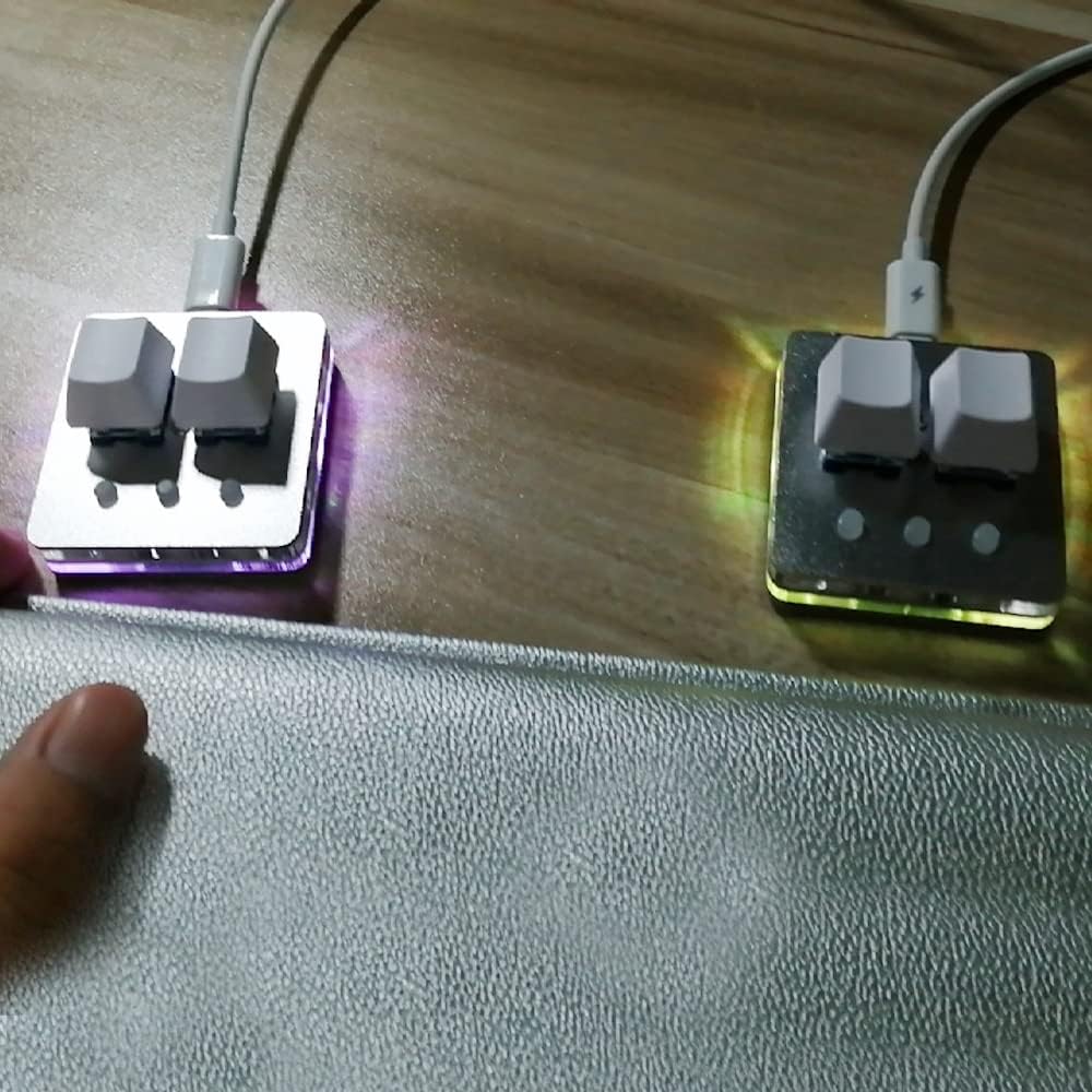 Buy Mechanical Gaming Keypad Programming Macro Keyboard OSU Gaming Keypad Custom 2 Keys Knob ...