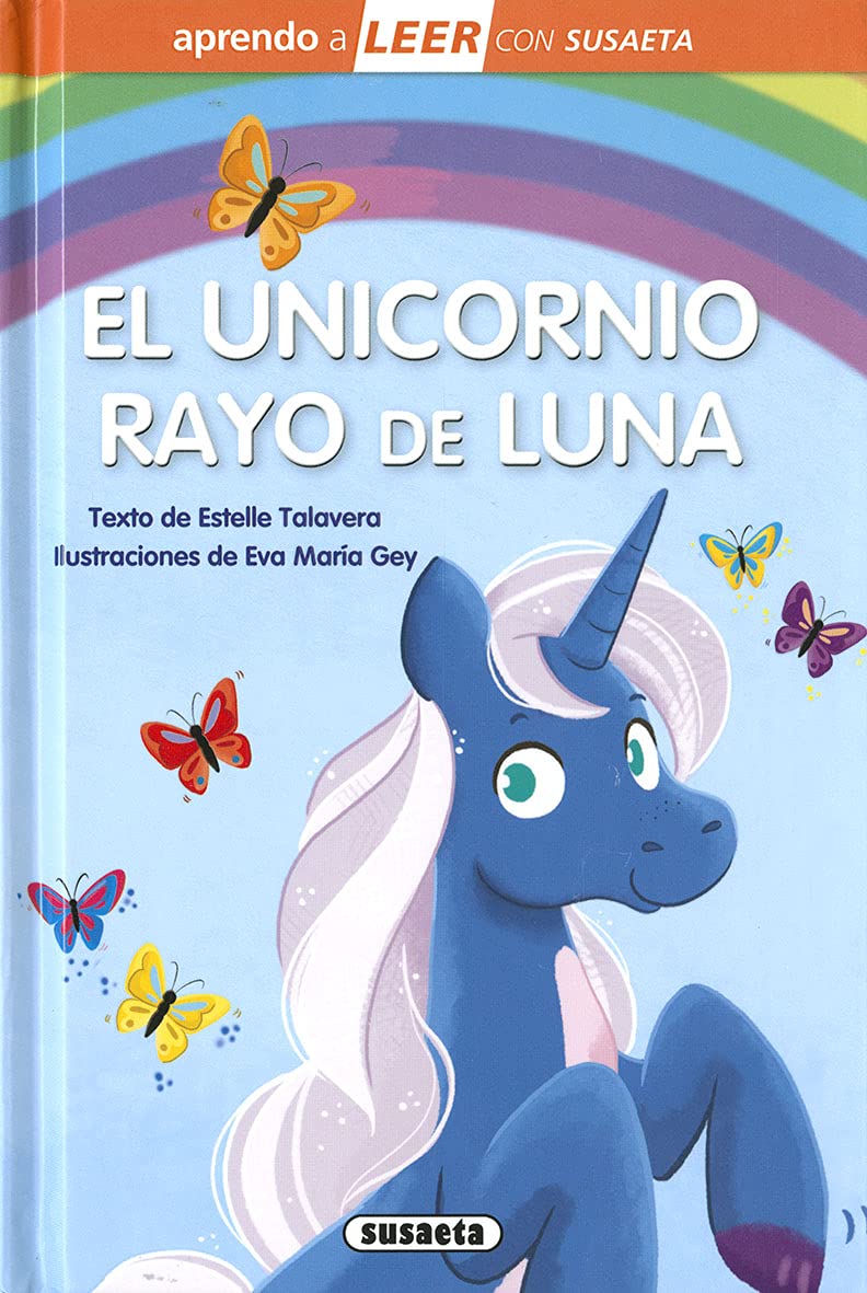 "La historia del mágico Unicornio de Luna en libro para aprender a leer ...