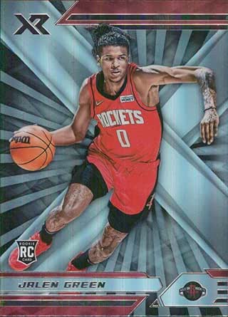 Amazon.com: 2021-22 Panini Chronicles #381 Jalen Green Houston Rockets XR RC Rookie Card ...