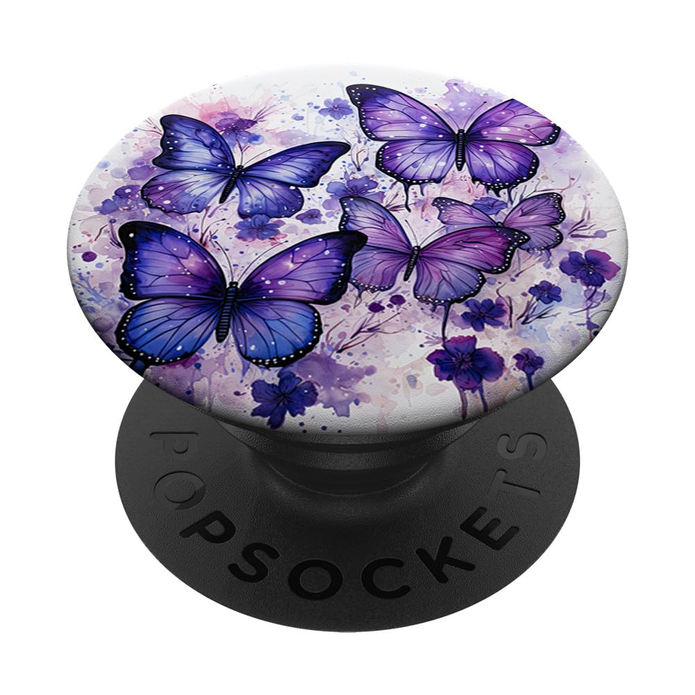 Amazon.com: butterfly aesthetic purple butterflies nature blue ...