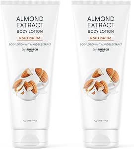 by Amazon Almond Extract Body Lotion, 2x250ml : Amazon.co.uk: Beauty