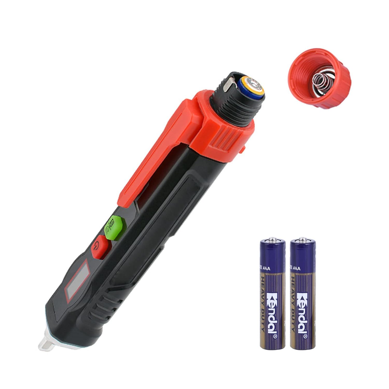 Bauihr Probador de Corriente sin contacto, Probador de Voltaje Digital ...