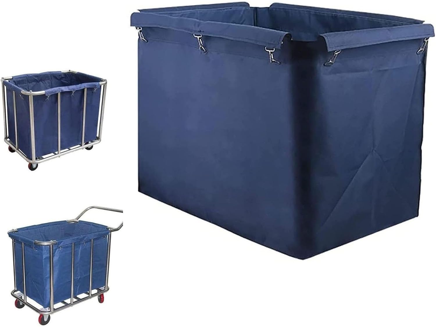 Amazon.com: 400L Commercial Laundry Cart Replacement Liner Bag ...