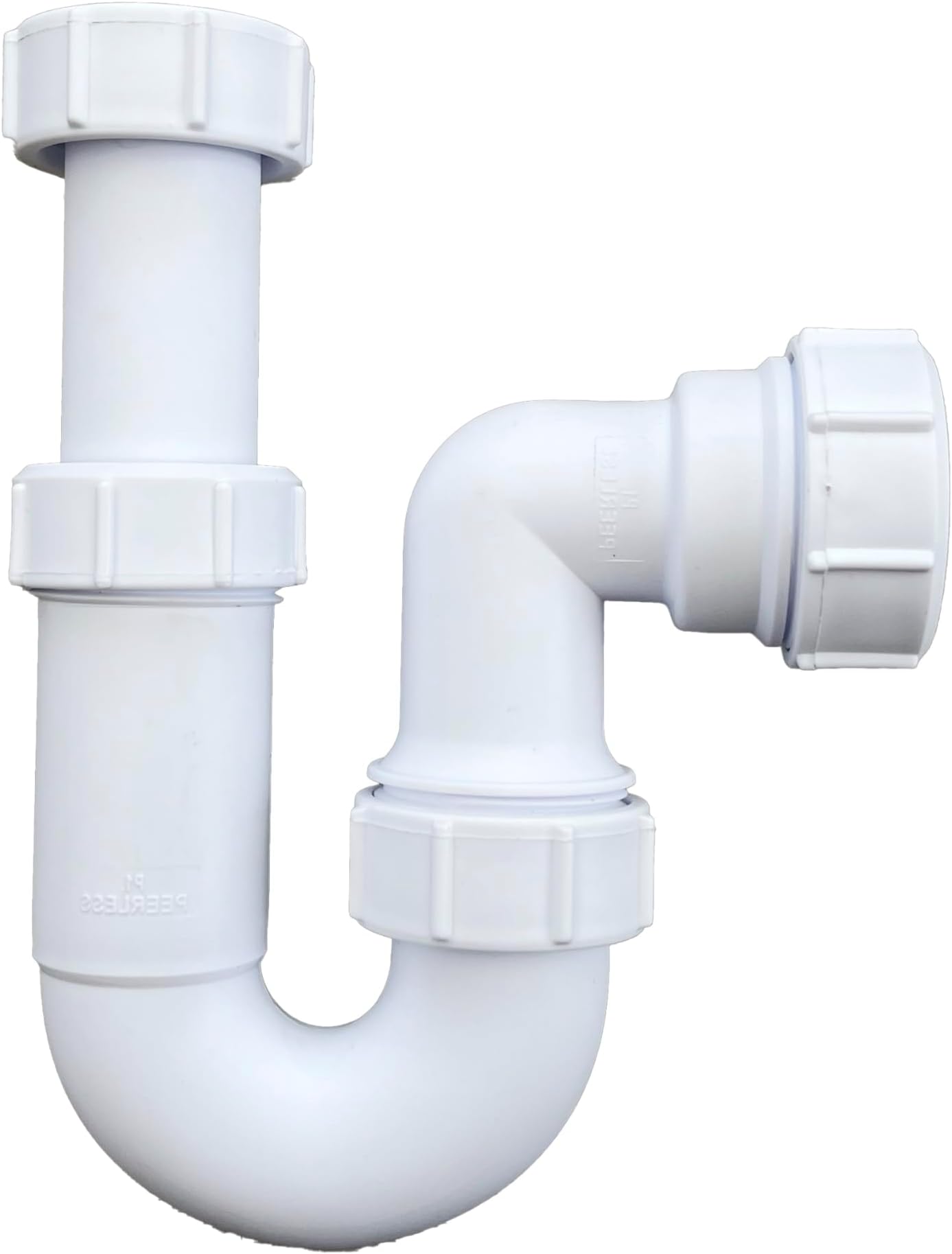 Mcalpine 2 50mm Running 'P' Tubular Trap 75mm Seal SG10 : Amazon.co.uk ...