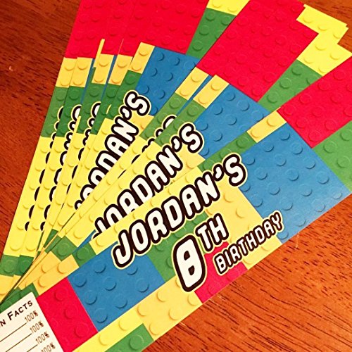 Amazon.com: Set of 20 LEGO Waterproof Bottle Labels : Handmade Products