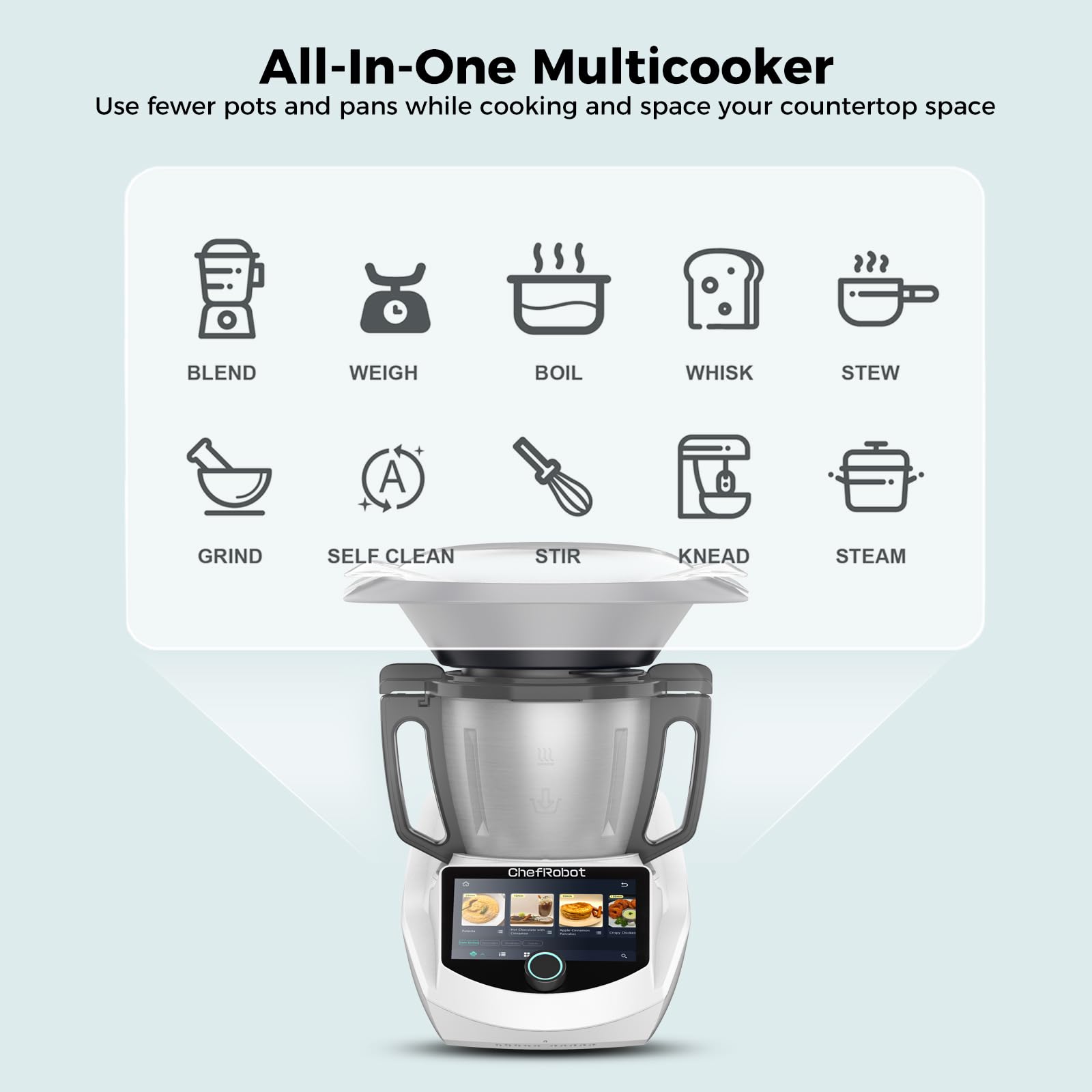 Smart Food Processor All-in-O...B09XDLRHHQ | Encarguelo.com