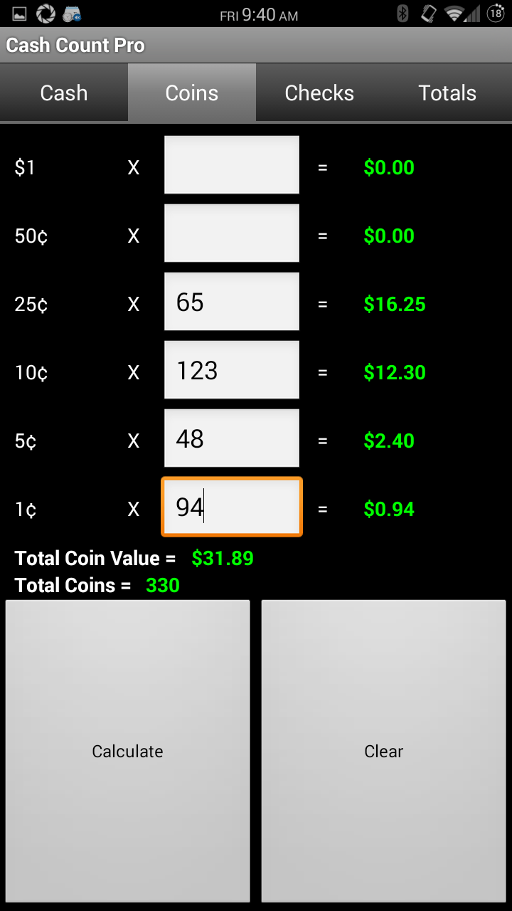 Cash Count Pro - App on Amazon Appstore