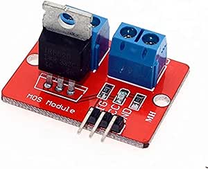 0-24V Top Mosfet Button IRF520 MOS Driver Module For Arduino MCU ARM ...