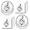 Amazon.com: 80Pcs Musical Notes Party Supplies Music Plates and Music ...