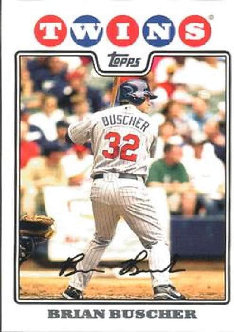 Amazon.com: 2008 Topps Update Baseball #UH317 Brian Buscher Minnesota ...