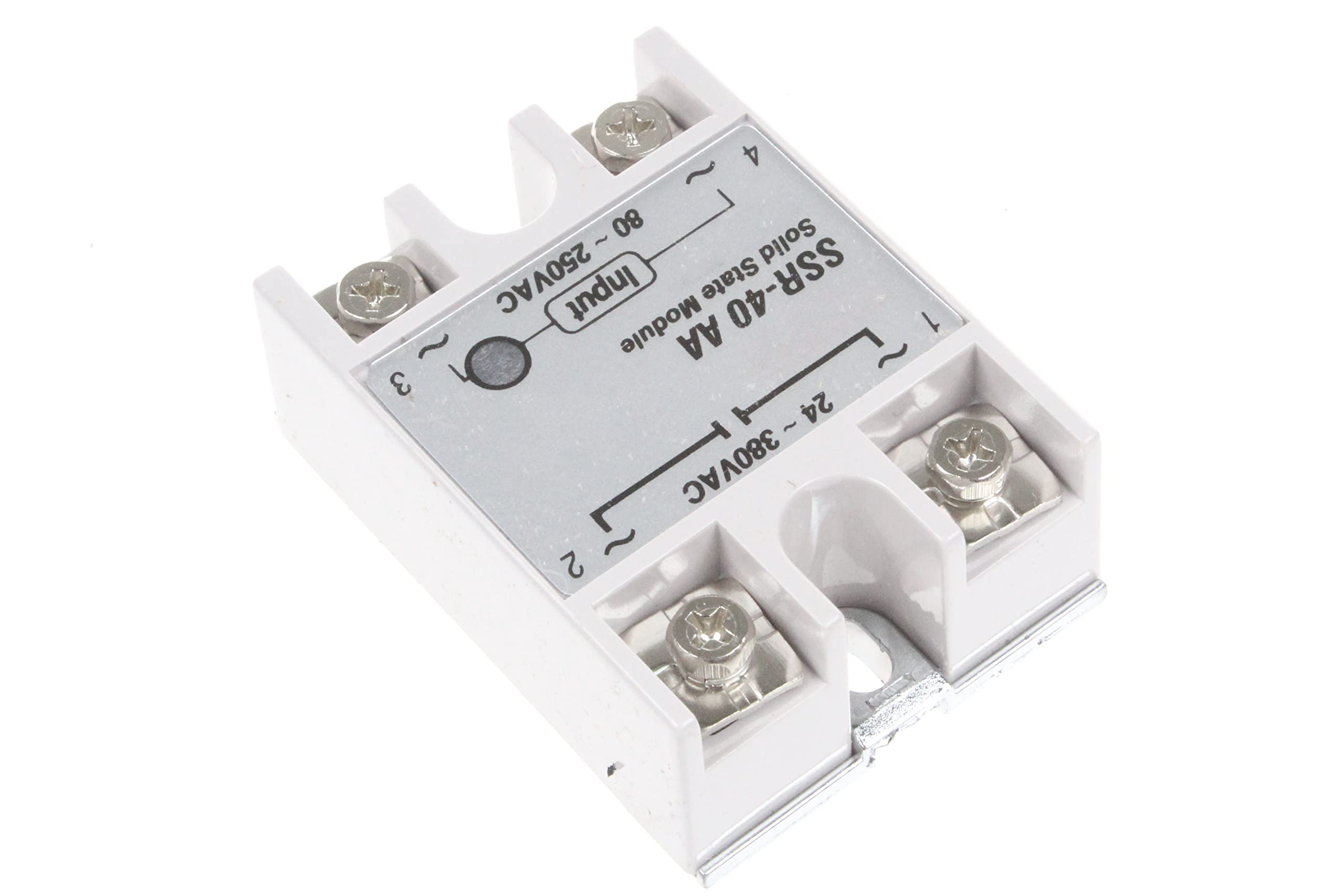 Snapklik.com : SSR-40AA 40A Single Phase Contactless Mute Solid State ...