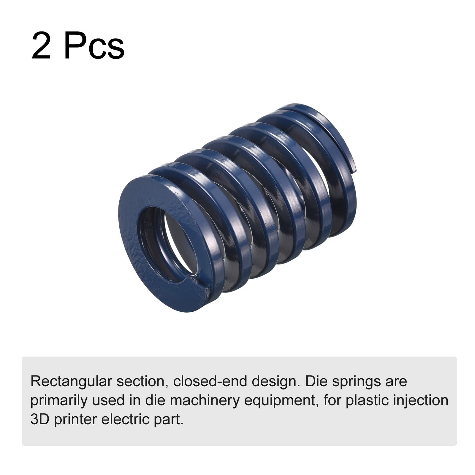 Die Springs Yellow Yellow Compression Mold Springs 30mm OD 15mm ID 40mm ...