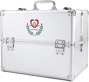 Amazon.com: Medical Box Family First Aid Box with Safety Lock Medical ...