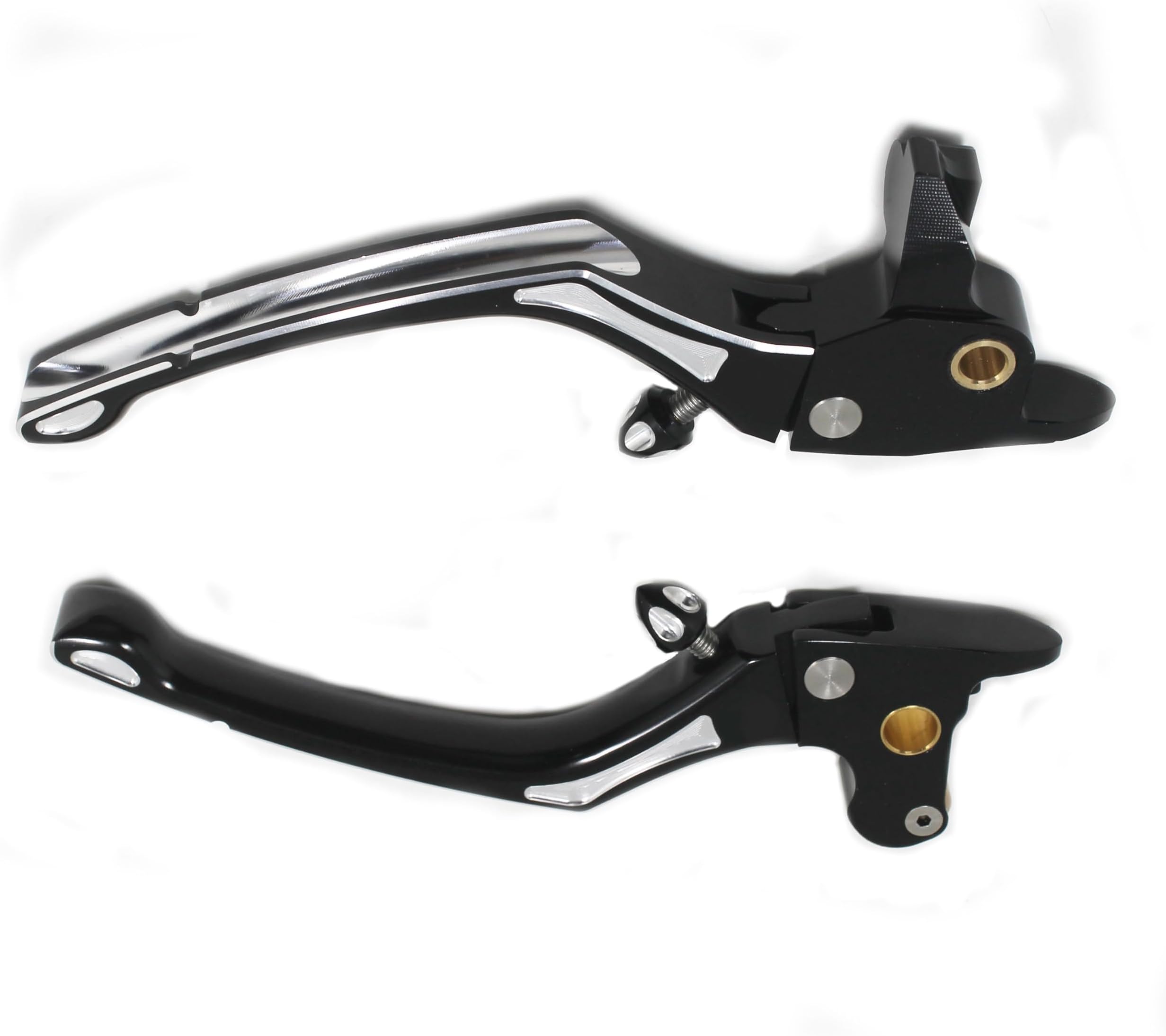Amazon.com: HCmotorku Motorcycle Brake Clutch Lever Hand Levers Fit for ...
