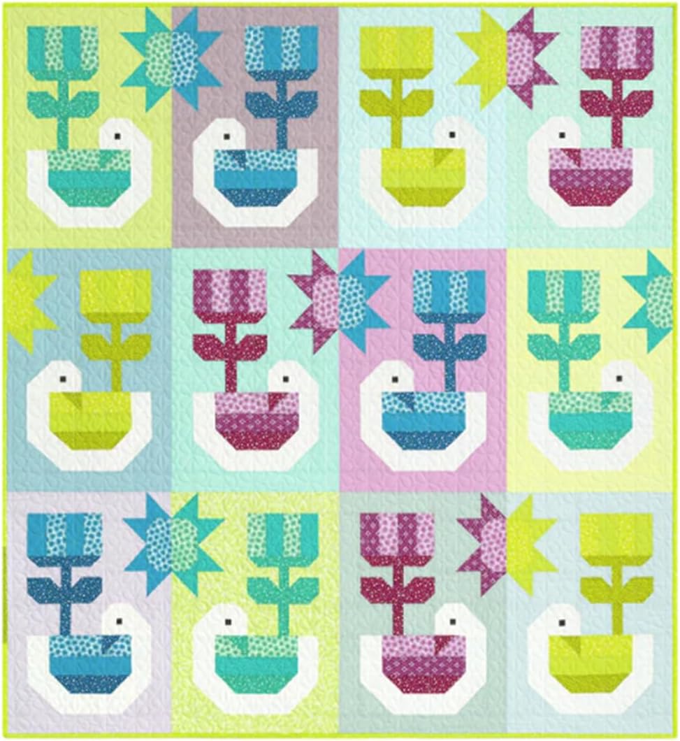 Amazon.com: Elizabeth Hartman Sunshine Pattern, Multi : Arts, Crafts ...