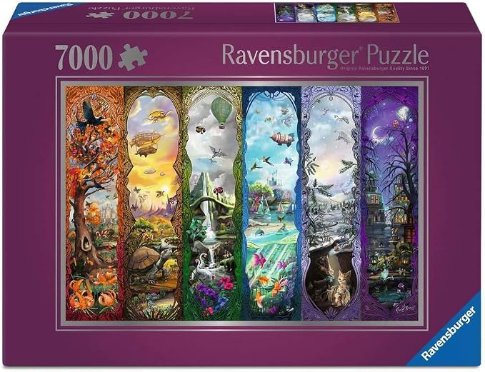 Amazon.com: Ravensburger The Six Portals 7000 Piece Jigsaw Puzzle ...