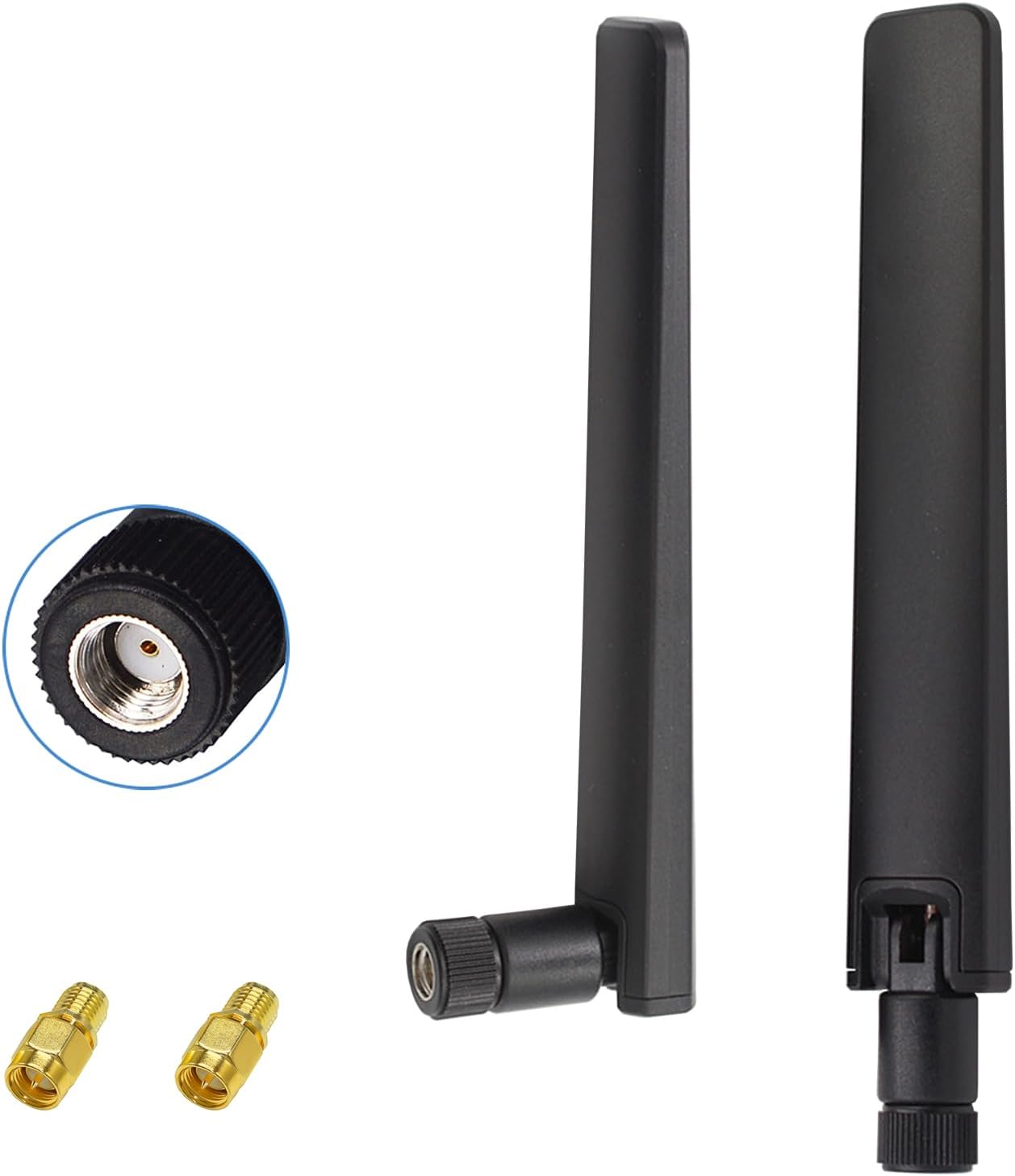 WiFi 6E Antenna Dual Band 2.4GHz 5GHz 5.8GHz 12dBi MIMO RP-SMA ...