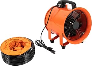 Amazon.com: Electric Fan, 10 inch Utility Blower Fan with 16 ft PVC ...