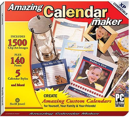 Amazon.com: Amazing Calendar Maker ( Windows )