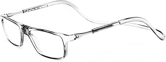 Amazon.com: MASACHI Magnetic Reading Glasses Around Neck Adjustable ...