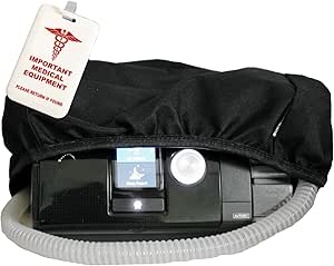 Amazon.com: Dust Cover for CPAP Machine with Medical Luggage Tag for ...