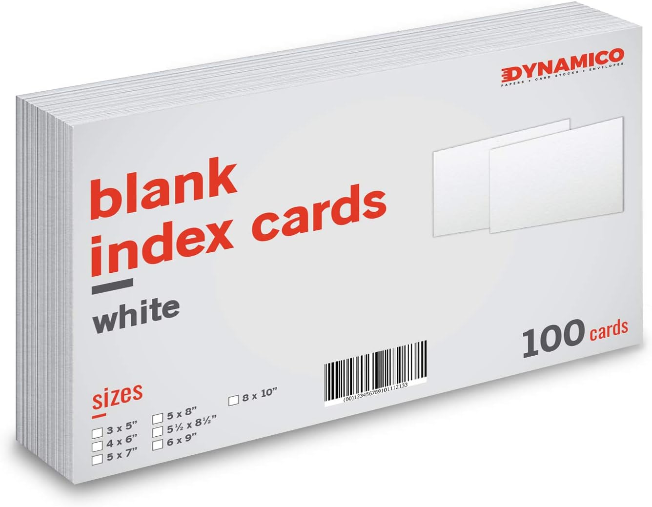 Amazon.com : Thick Blank Index Cards – Perfect for taking notes, flash ...