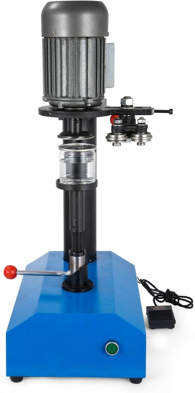 Manual 110V Tin Can Sealer Tin-Plate Can Sealing Machine Food Tin Jar ...