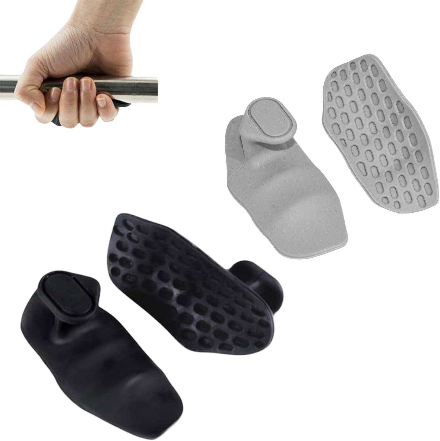 4pcs Silicone Gym Grips Women, Anti-Slip Weight Lifting Gloves ...