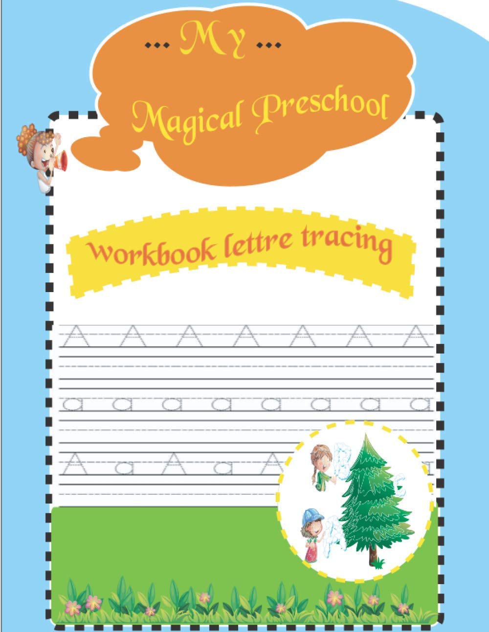 Buy my magical preschool workbook lettre tracing: pen control to trace ...