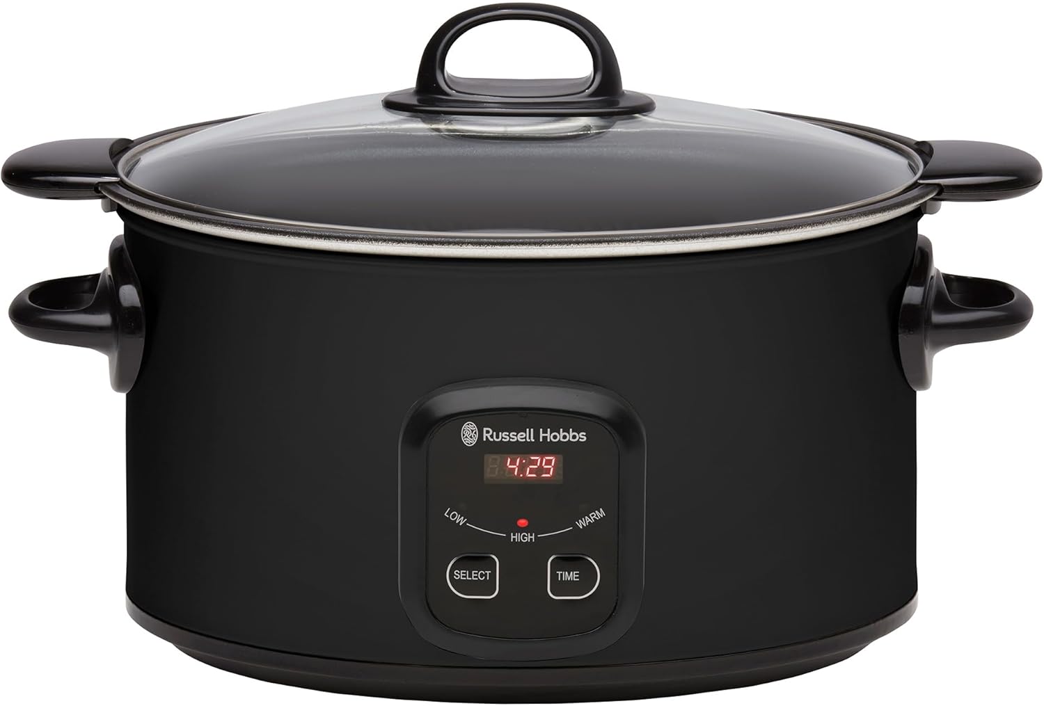 Russell Hobbs 6L Searing Slow Cooker, RHSC650BLK, Digital 3 Heat ...