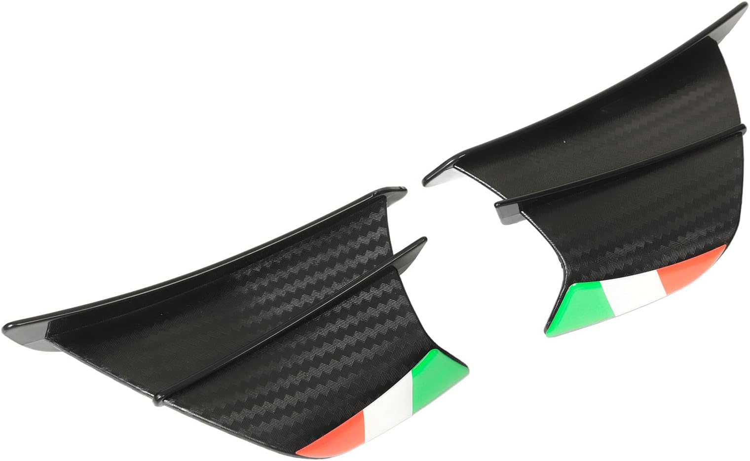 Amazon.com: Motorcycle Winglet, Universal ABS Aerodynamic Spoiler Wing ...