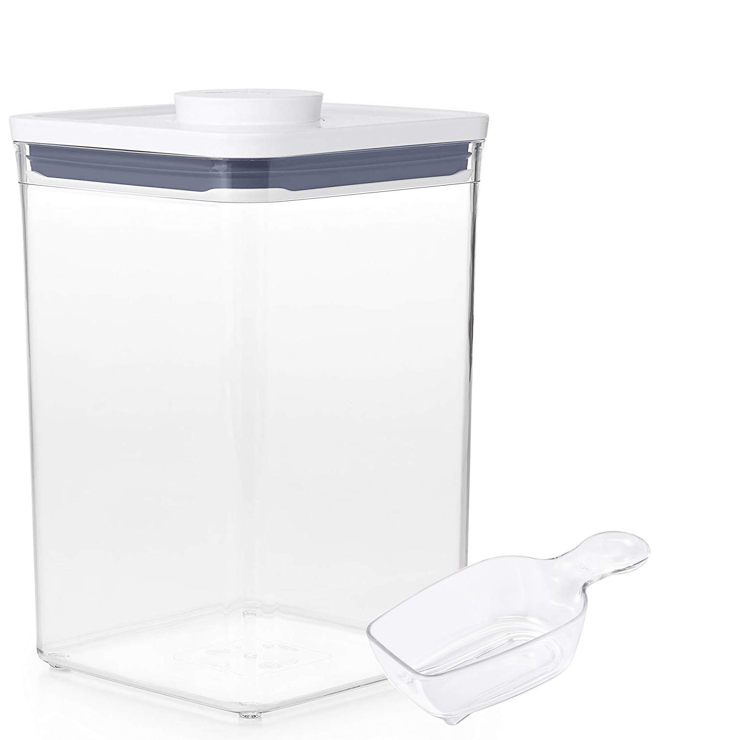 Oxo Good Grips POP Container 4.4 Qt for Flour and More + Scoop Bundle ...